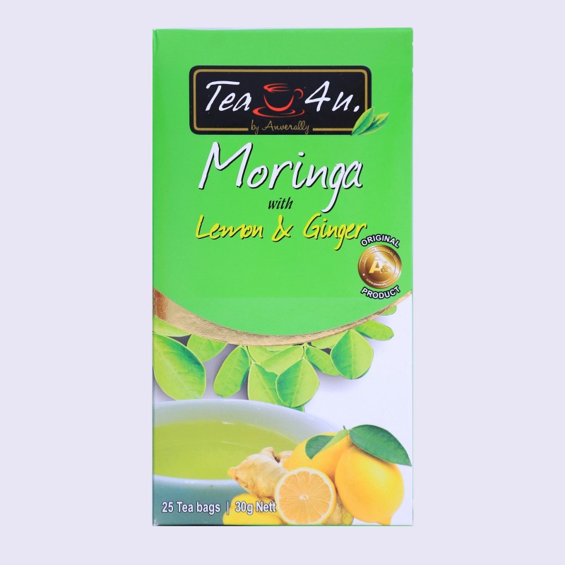 Moringa with Lemon & Ginger Herbal Tea (SC env)-1.2g X 25tb