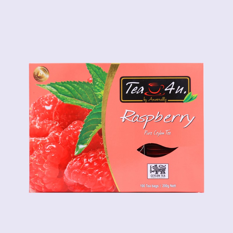 Raspberry Single Chamber Tea Bags - With Envelope